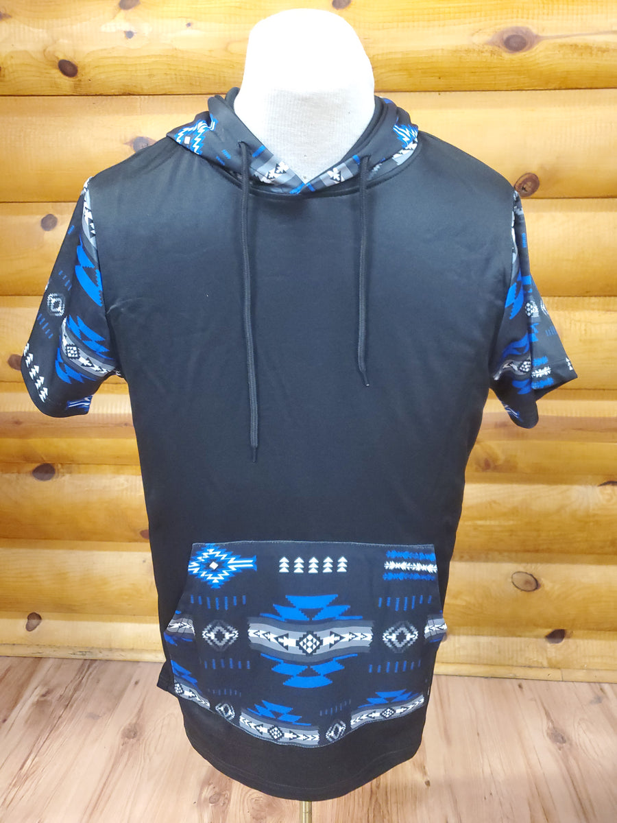 Nu Trendz® Men's Short Sleeved T-shirt Hoodie, Multi Colors – Kraffs Clothing