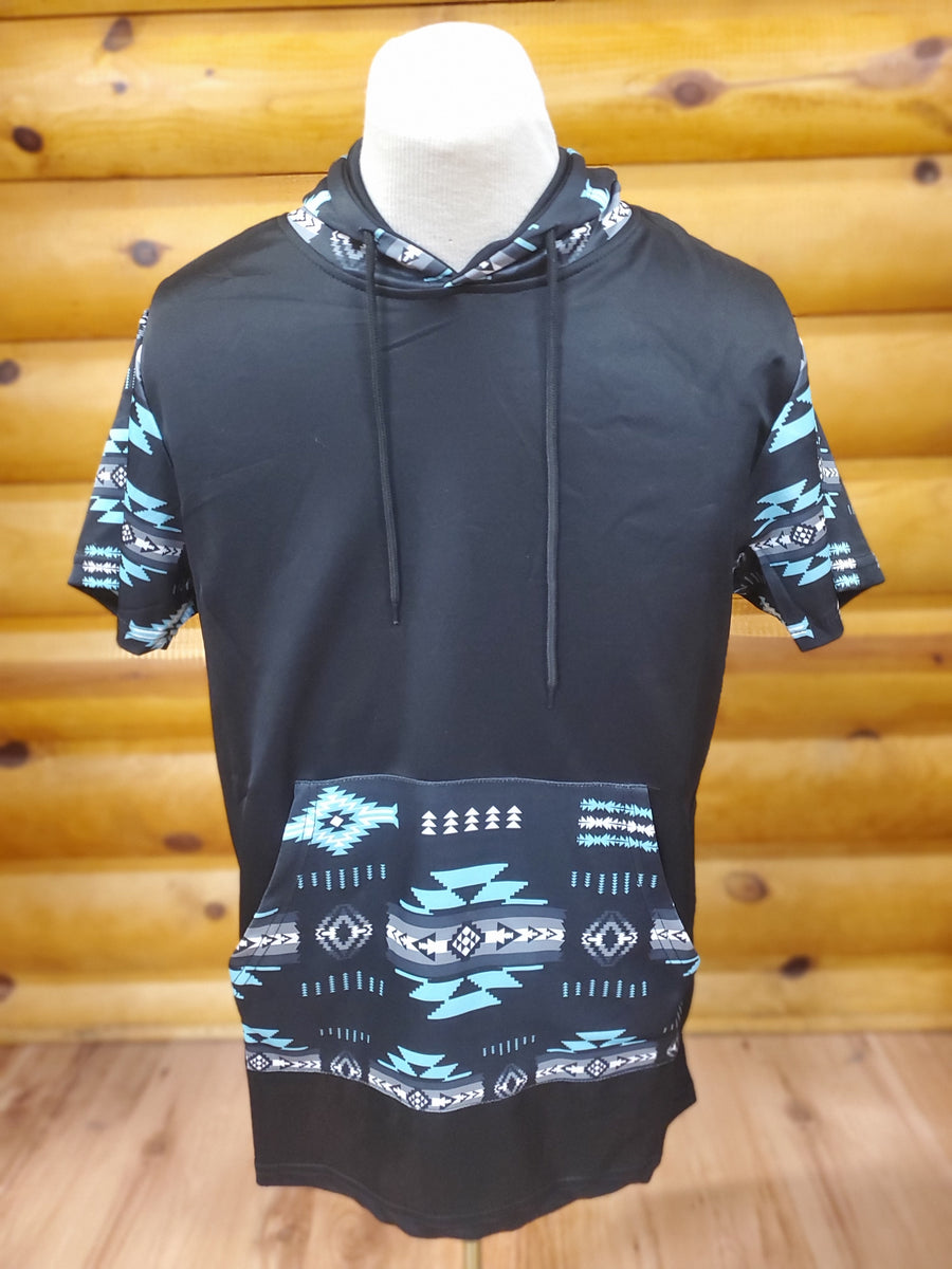 Nu Trendz® Men's Short Sleeved T-shirt Hoodie, Multi Colors – Kraffs Clothing