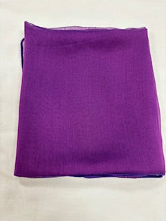 Chiffon Scarf, Bright Purple – Kraffs Clothing