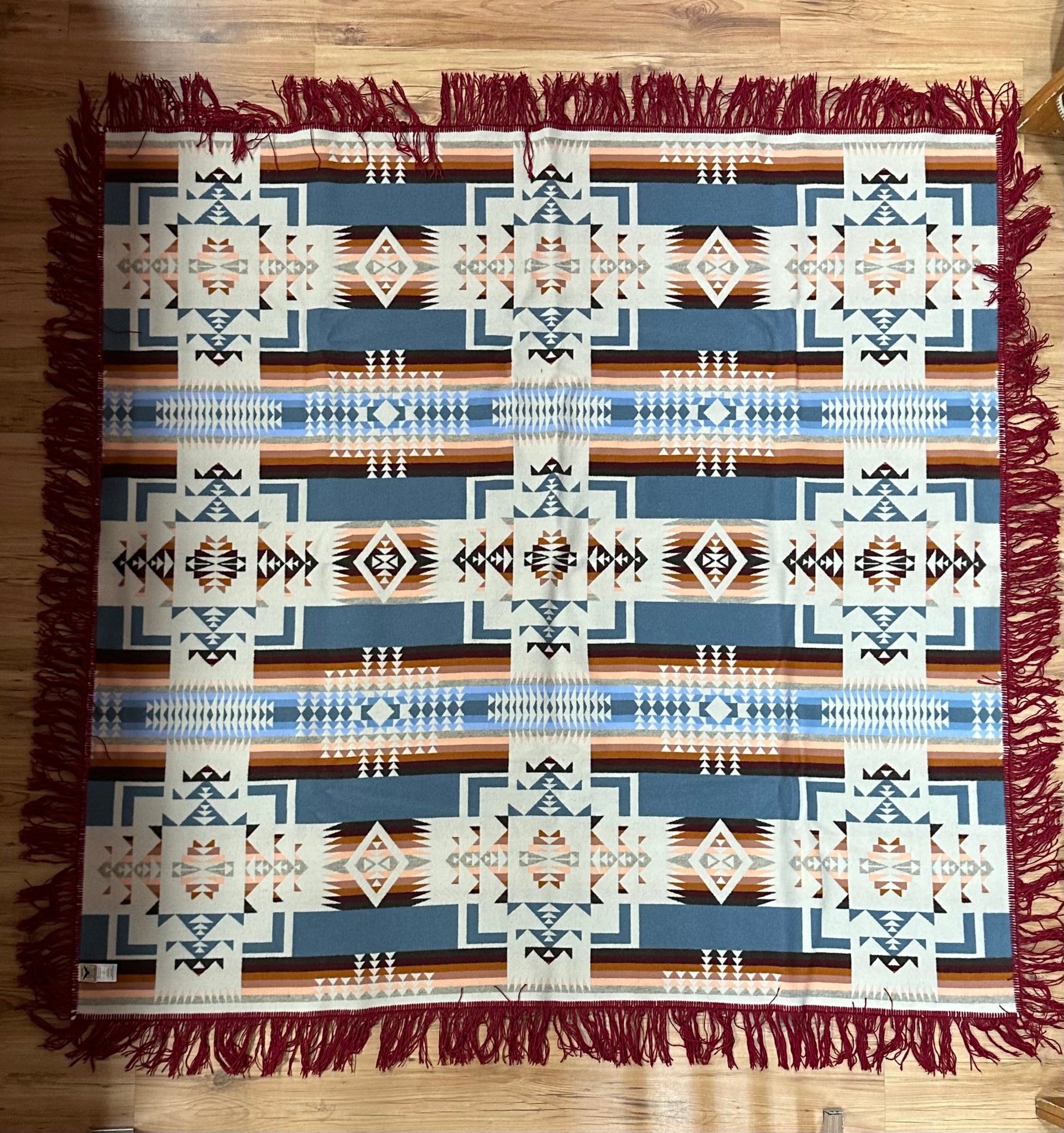 Pendleton® Chief Joseph Shawl Robe, Rosewood – Kraffs Clothing