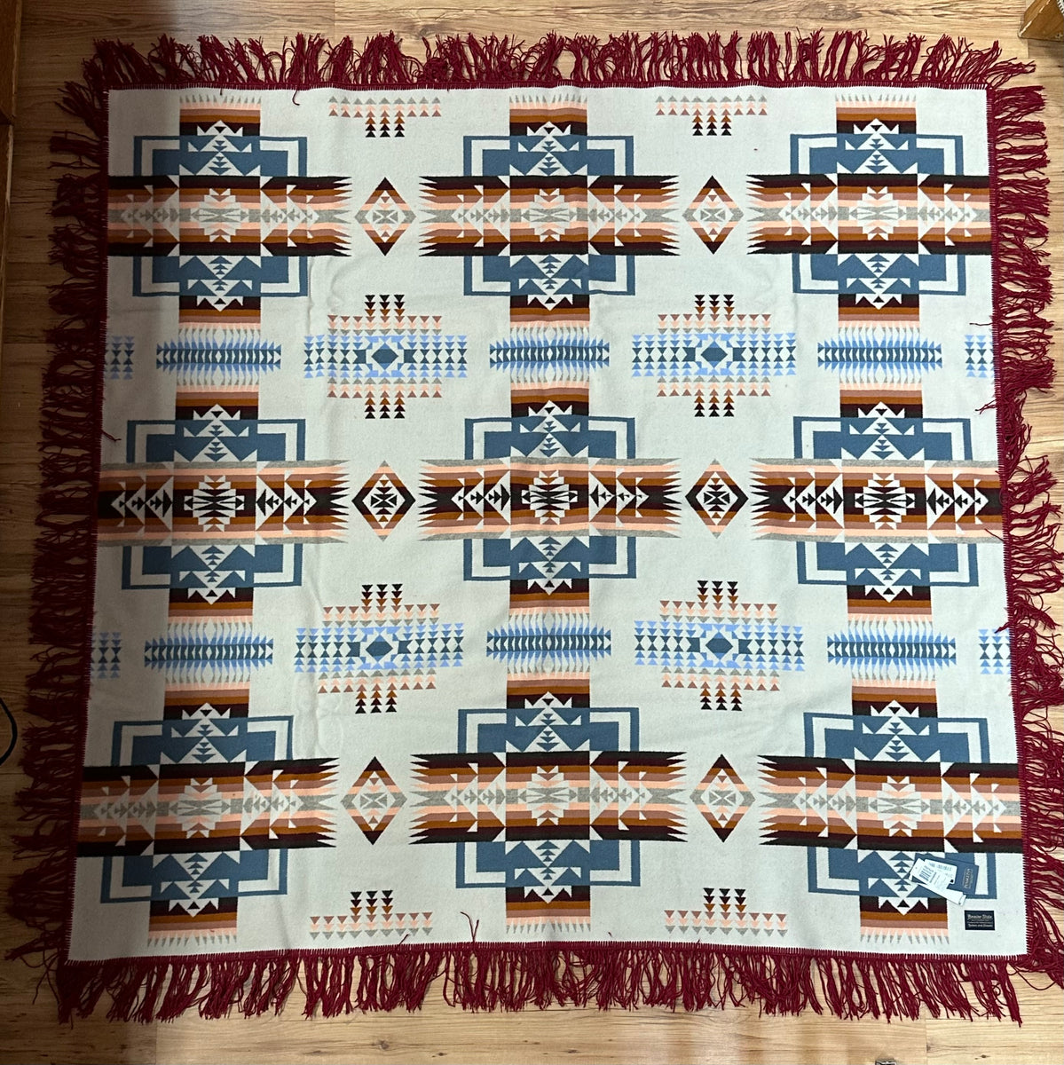 Pendleton® Chief Joseph Shawl Robe, Rosewood – Kraffs Clothing