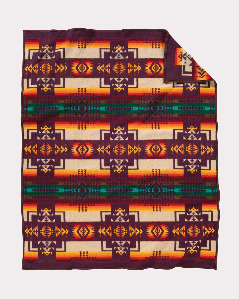 Pendleton® Chief Joseph Blanket, Maroon – Kraffs Clothing